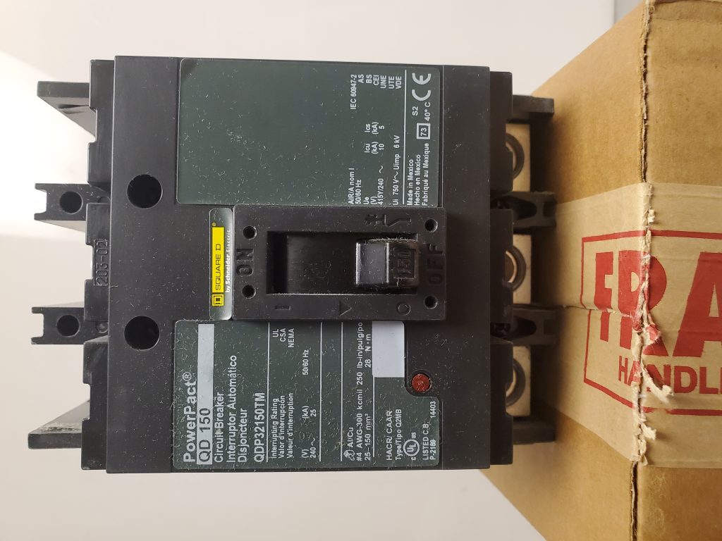 QDP32150TM SQUARE D/TELEMECANIQUE STANDARD TRIP BOLT-ON CIRCUIT ...